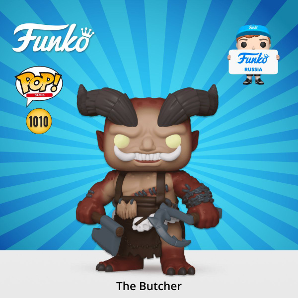Фигурка Funko POP! Games Diablo 4 The Butcher 6" / Фанко ПОП в виде ...