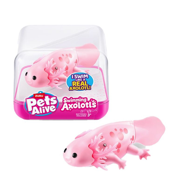 Характеристики Zuru Pets Alive Swimming Axolotl / Интерактивная ...