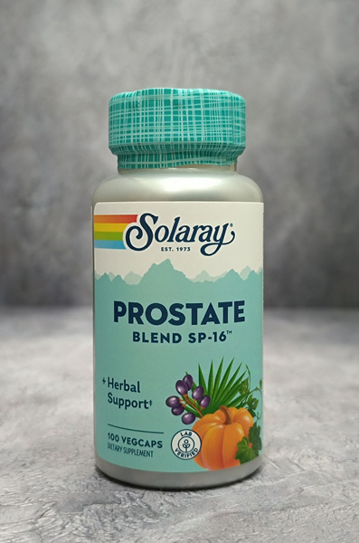 Solaray, Prostate Blend SP-16, Для здоровья простаты, 100 капсул купить ...