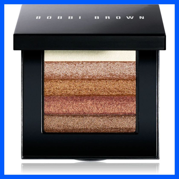 Компактный пудровый хайлайтер Bobbi Brown Shimmer Brick Оттенок: Bronze ...