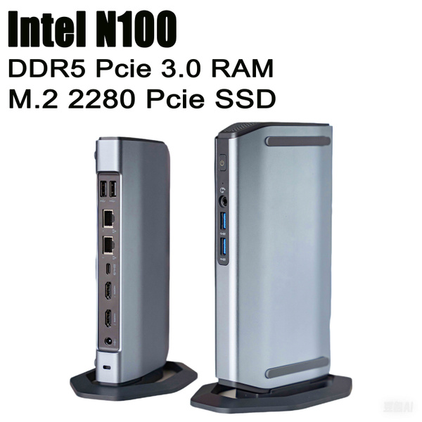 SZBOX Мини-ПК x100 (Intel Alder Lake N100, RAM 8 ГБ, SSD 256 ГБ, Intel ...