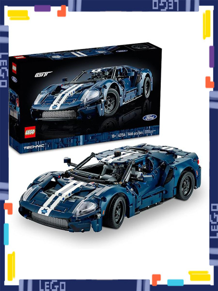 Конструктор LEGO Technic Автомобиль GT 2022, 1466 деталей, возраст от ...