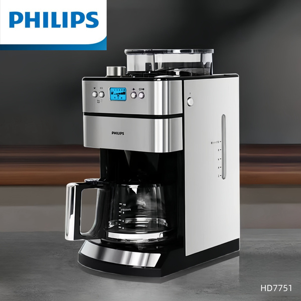 Автоматическая кофемашина Philips для американо HD7751 купить на OZON ...