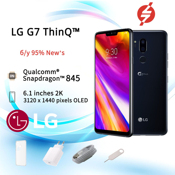 Смартфон LG G7 64 ГБ 4 ГБ Черный 1 SIM купить c доставкой на OZON по низкой цене (1784949104)