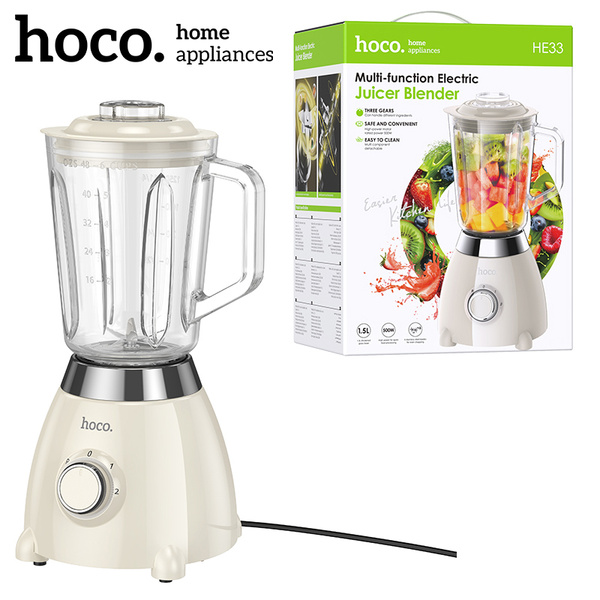 hoco Стационарный блендер HE33, бежевый купить на OZON по низкой цене ...