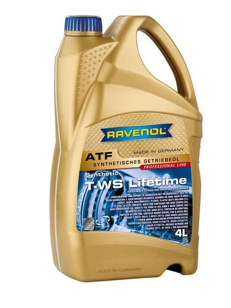 Масло АКПП RAVENOL ATF T-WS Lifetime Fluid, 4 литра / 1211106004 купить ...