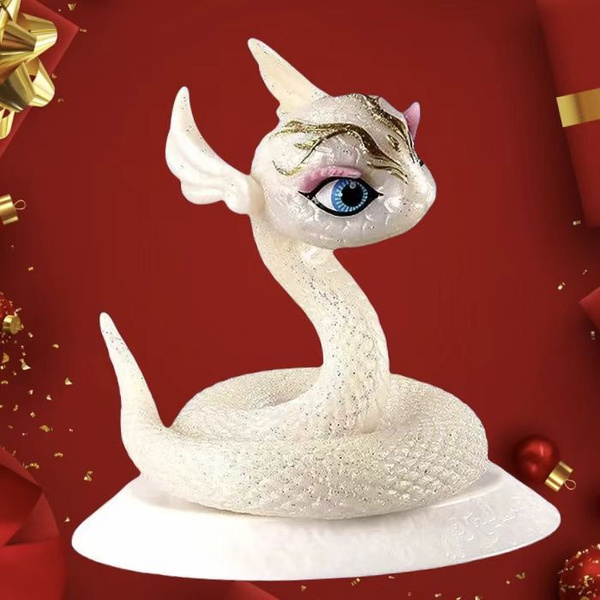 Сувенирная змея, 1.Новогодние подарки, символы 2025 года, украшения ...