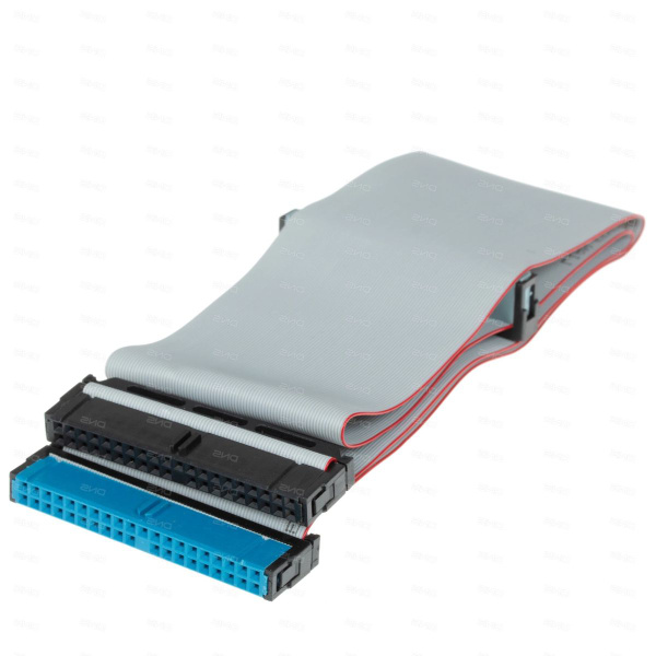 Кабель ATA (IDE) Шлейф IDE - IDE 80 pin для подключения жестких дисков ...