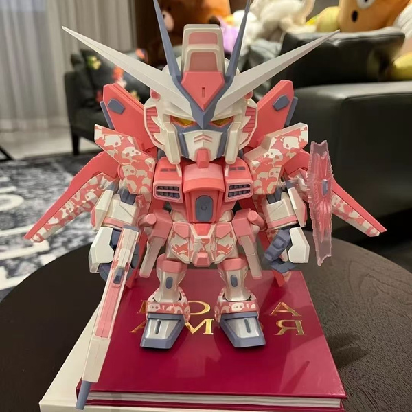 BANDAI QMSV Gundam фигурки, STRIKE FREEDOM GUNDAM Meilin Panda Ver ...