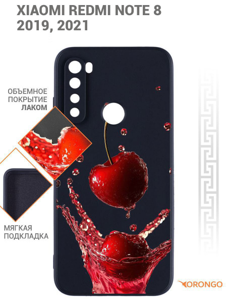 Чехол для Xiaomi Redmi Note 8 2021, 2019 с защитой камеры, с внутренней ...