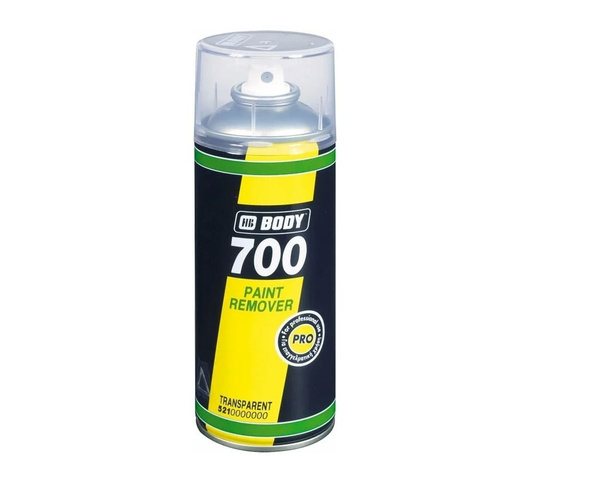 Смывка краски 0,4 л, универсальная, аэрозоль / HB BODY 700 PAINT REMOVER / удалитель старой ...