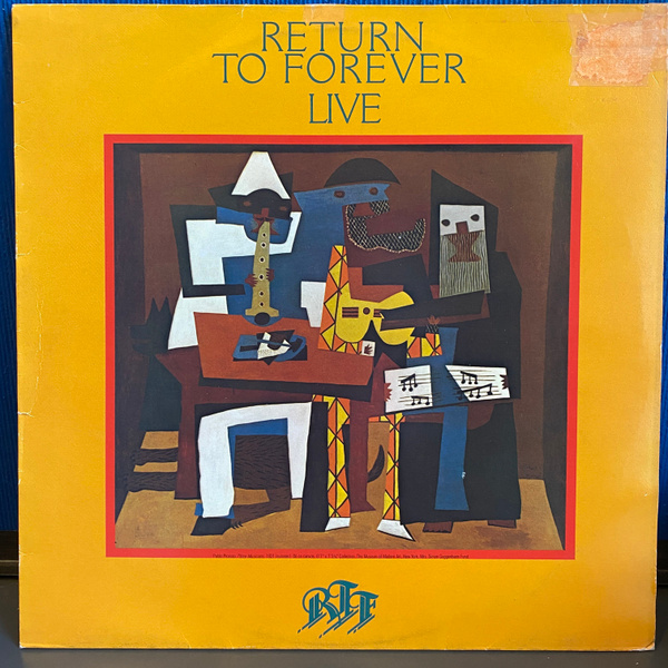 Return To Forever. Live (EX+) ПЕРВОПРЕСС! 1978 (LP) Виниловая пластинка ...