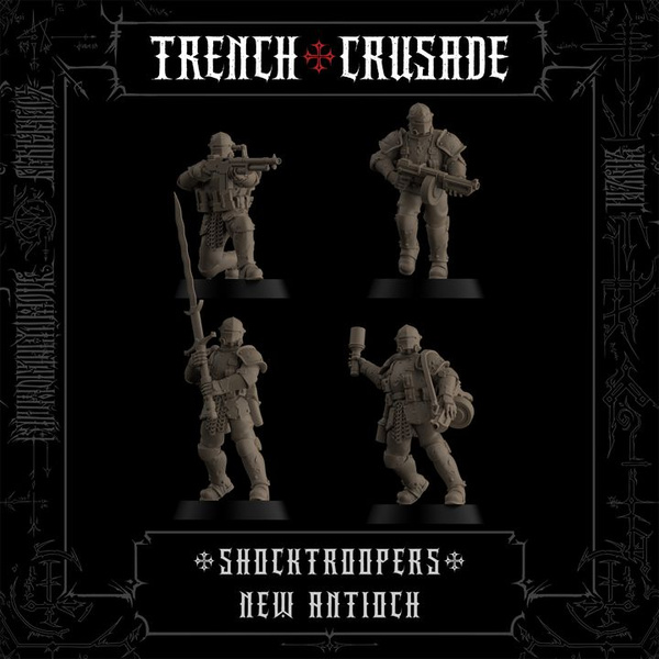 Миниатюры по Trench Crusade Shocktroopers купить на OZON по низкой цене (2397194480)