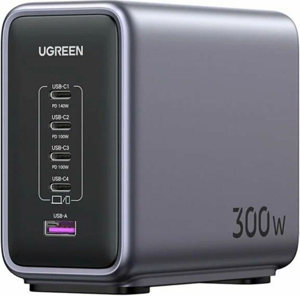 Сетевое зарядное устройство Ugreen CD226 (90575), 300 Вт купить c доставкой на OZON по низкой ...