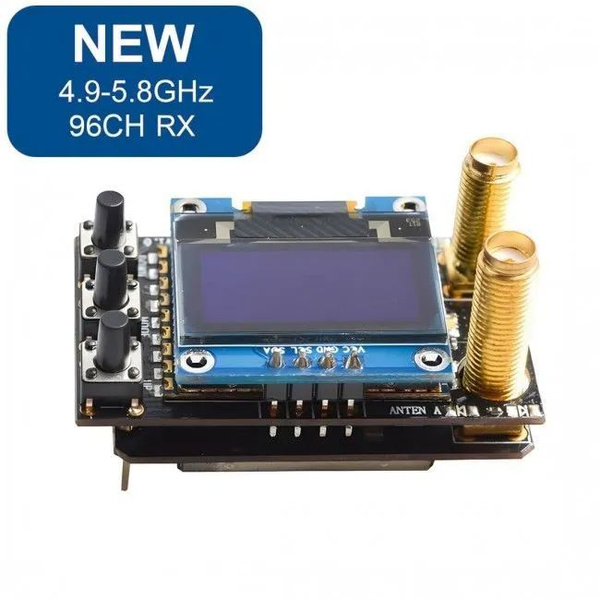 AKK Diversity RX 96CH для очков Fatshark 96 с поддержкой от 4.9GHz 5G 5.8GHz купить на OZON по ...