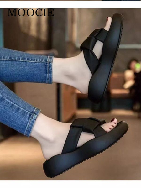 Шлепанцы Женский MOOCIE, размер 37 EVA Низкая модель Без застёжки Китай Бахрома Лето купить c ...