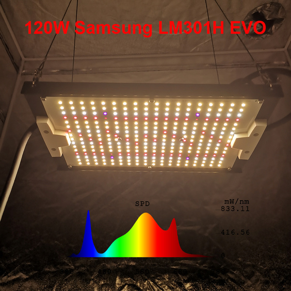 KingBrite Samsung LM301H EVO 660nm UV IR Светильник для выращивания растений с полным спектром ...