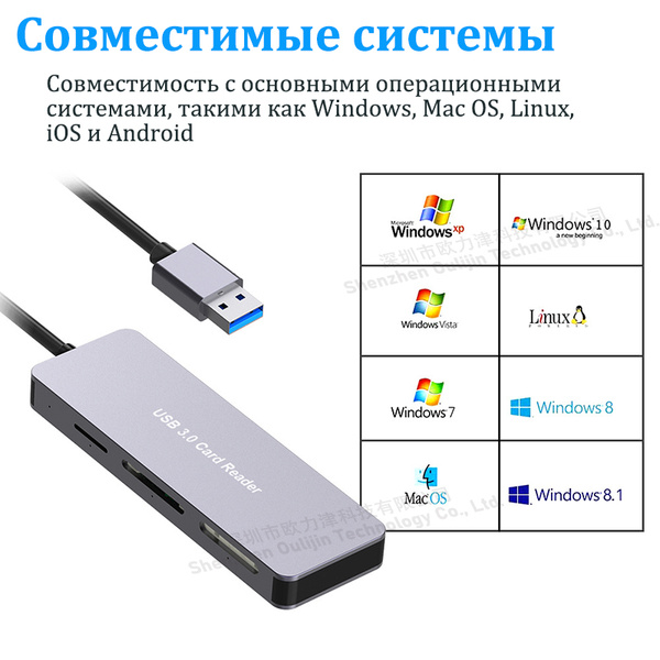 micro SD M2 TFS DHC SD X CRS-MMC cf compact flash XD ms устройство для ...