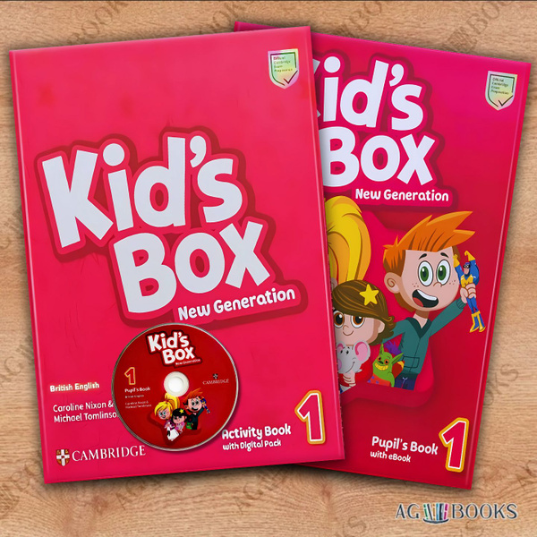 Kid's Box 1 New Generation (Pupils Book + Activity Book + СD) Nixon Caroline купить на OZON по ...