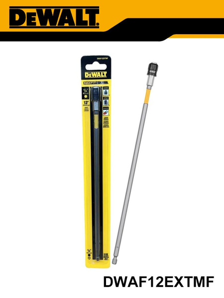 DEWALT Удлинитель для торцевых головок, прямой, 305 мм (12-дюймовый ...