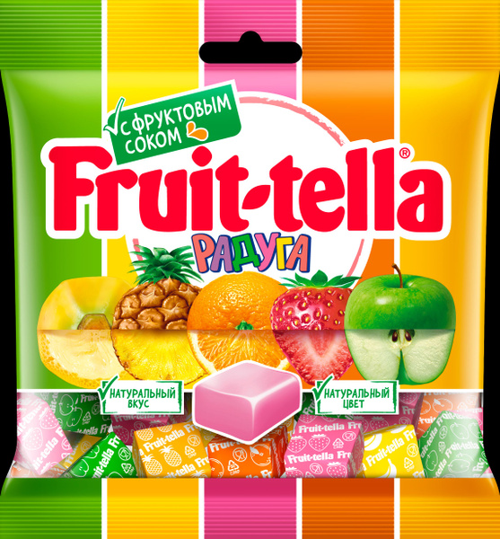 Жевательные конфеты Fruittella Радуга, 70 г купить на OZON по низкой цене в Беларуси, Минске ...