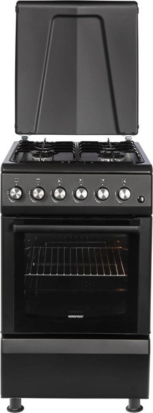 NORDFROST Газовая плита GG 5061 B с газовой духовкой, черный купить c ...