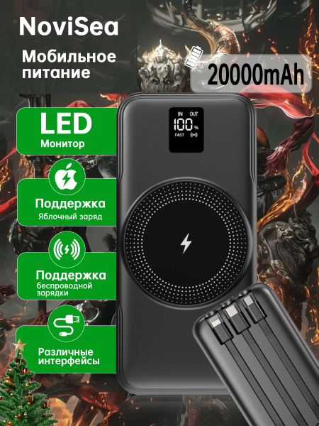Внешний аккумулятор (Power Bank) NoviSea HWGT02 купить c доставкой на ...