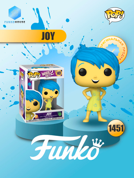 Фигурка Funko Pop Joy 1451 Inside Out 2 купить на OZON по низкой цене ...