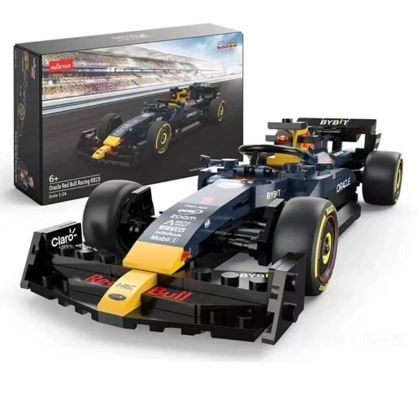 RASTAR 92500 with box 1:24 RED BULL RB19 F1 Formula Block Car Technic Игрушки Кубики купить на ...