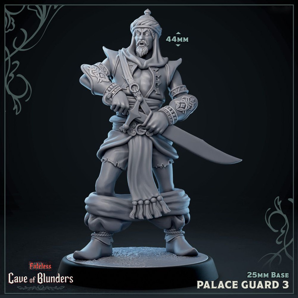 Характеристики Миниатюра для ДнД "Дворцовая стража / Palace Guard v3" 1 ...