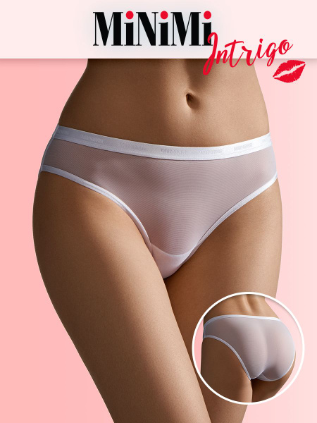 Трусы Женский Minimi слипы белый, размер 46 Средняя Китай Повседневный купить c доставкой на ...