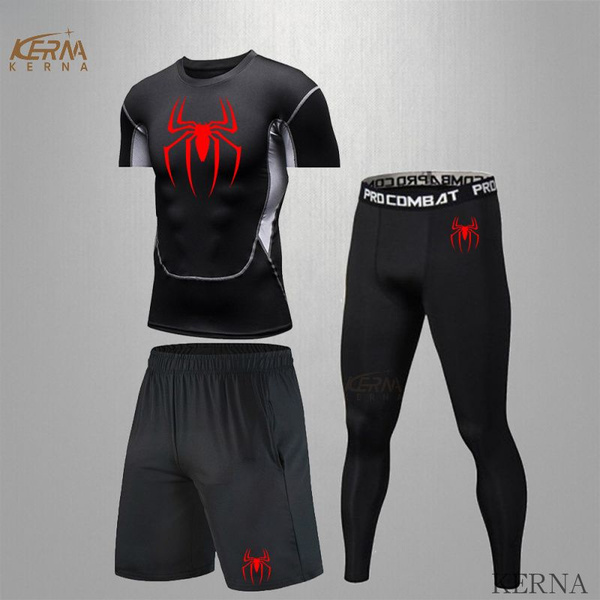 Рашгард Мужской KERNA черный Длинный, размер 56 Полиэстер, Спандекс облегающий Разноцветный ...