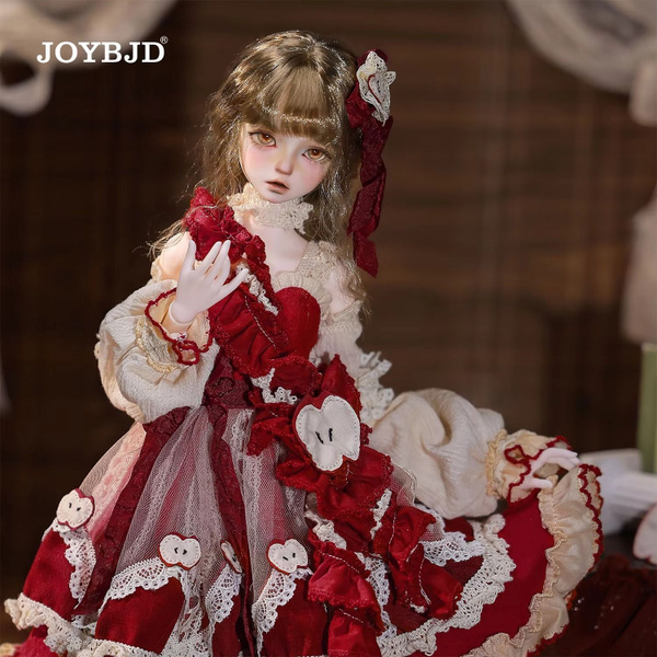 Joybjd Кукла 1/4 Isabella Fullset BJD с красными изысканными пышными ...
