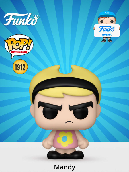 Характеристики Фигурка Funko POP! Animation The Grim Adventures of ...