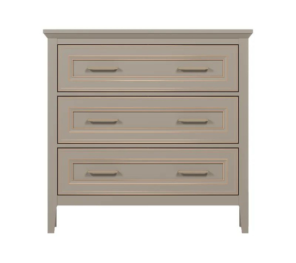 Комод БРВ МЕБЕЛЬ Classic-KOM3S, 95x40x93 см, 3 ящ. купить c доставкой на OZON по низкой цене ...