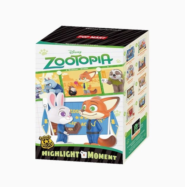 popmart&Zootopia Модель сюрприза купить на OZON по низкой цене (2049963796)