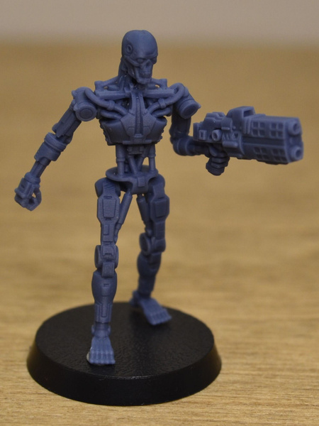 Терминатор Т-800 (вариант B), Terminator T-800, миниатюра под покраску ...