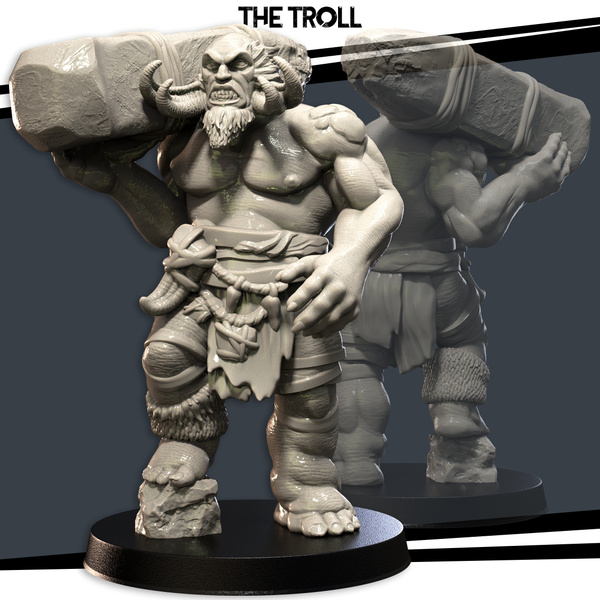 Миниатюра God of War - Troll (Тролль) купить на OZON по низкой цене ...