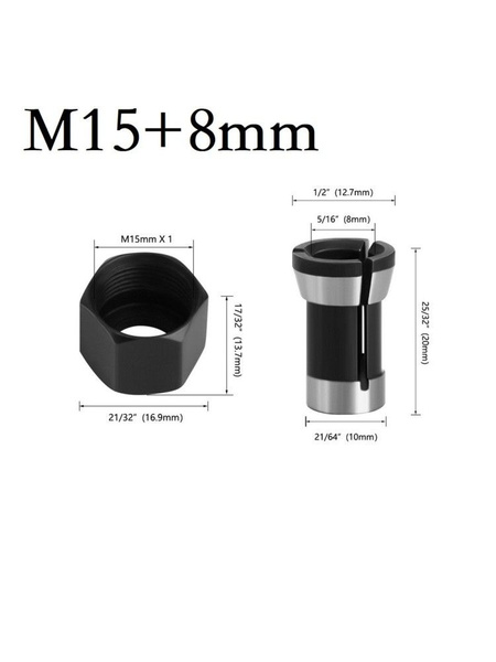 Гайка с винтом M15 с цанговым патроном купить на OZON по низкой цене (2492160241)
