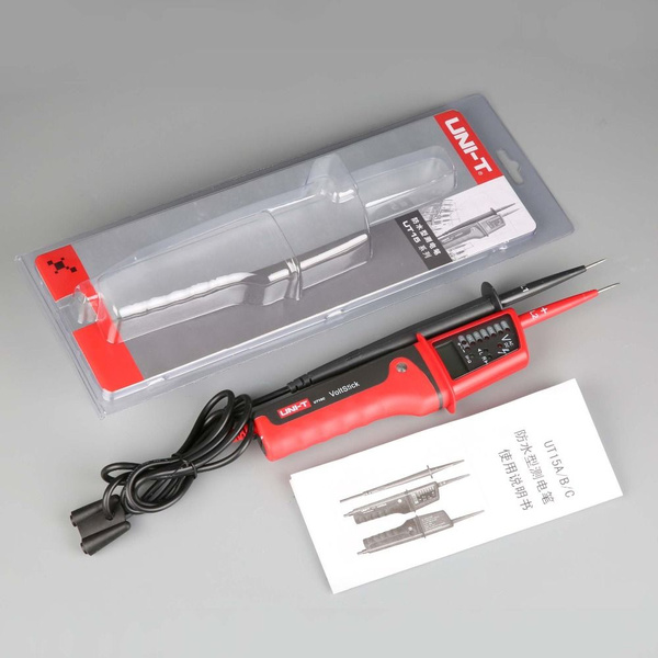 UNI-T UT15C водонепроницаемый цифровой вольтметр 24 В 690 В переменного ...