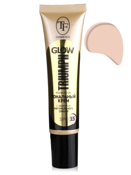 TF Тональный крем GLOW TRIUMPH FOUNDATION, тон 201 "ivory/слоновая ...