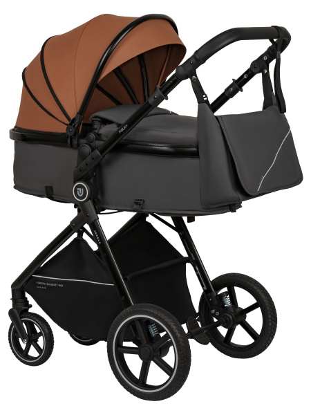 Коляска трансформер 3 в 1 для новорожденных Jovola Folk PLUS IN128 с ...