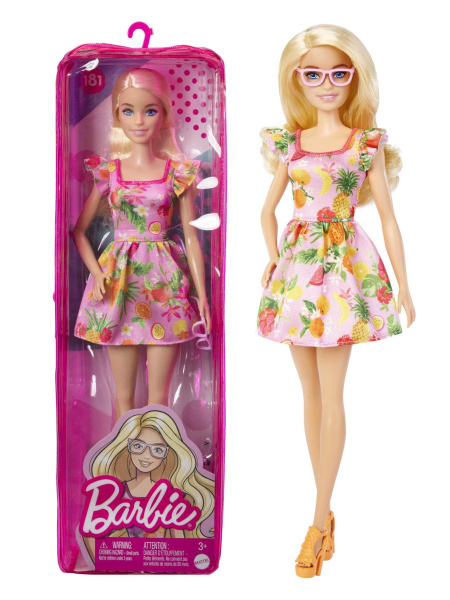 Кукла Барби Игра с модой HBV15 № 181 Barbie Mattel купить на OZON по ...