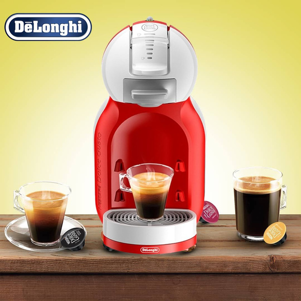 Nescafe Dolce Gusto Капсульная кофемашина DeLonghi Mini Me, красный ...