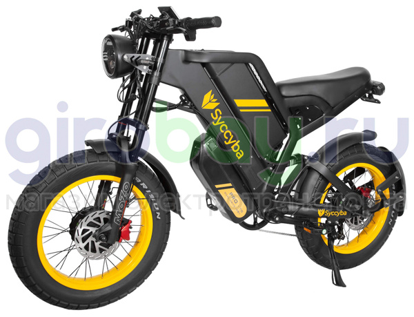 Электровелосипед Syccyba GT20 MAX DUAL (48V/55ah) купить на OZON по низкой цене (2317864696)