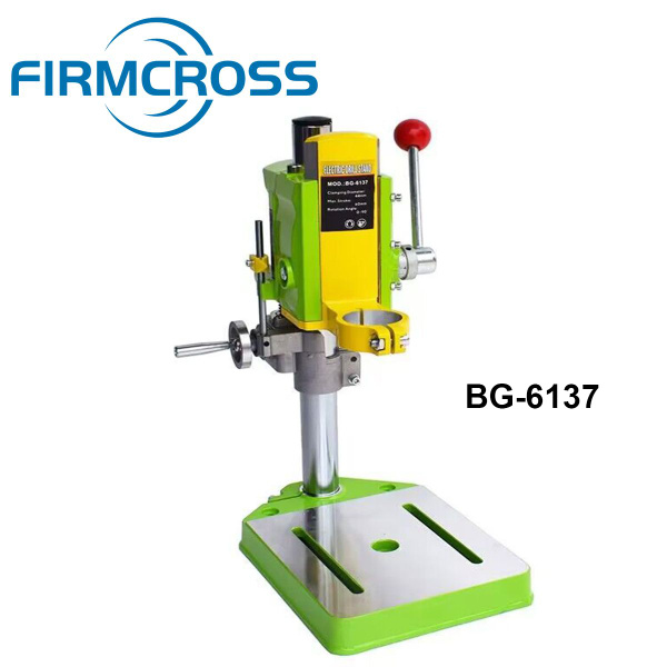 BG-6137 Стойка для дрели, крепления, крепление 44 мм, глубина сверления 60 мм, высота 400 мм ...