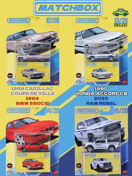 Машинка Mattel Matchbox Premium Collector Коллекция Автолегенд (Honda ...