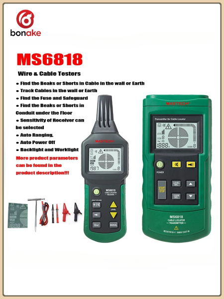 Mastech Детектор электромагнитного излучения MS6818,Портативный ...