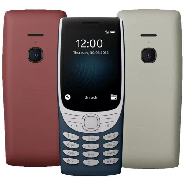 Мобильный телефон Мобильный телефон Nokia 8210 4G, Unisoc T107 ...
