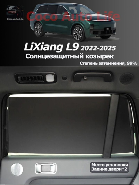 Шторка солнцезащитная LiXiang LiXiang L9 (90х43 см), 99% купить c доставкой на OZON по низкой ...